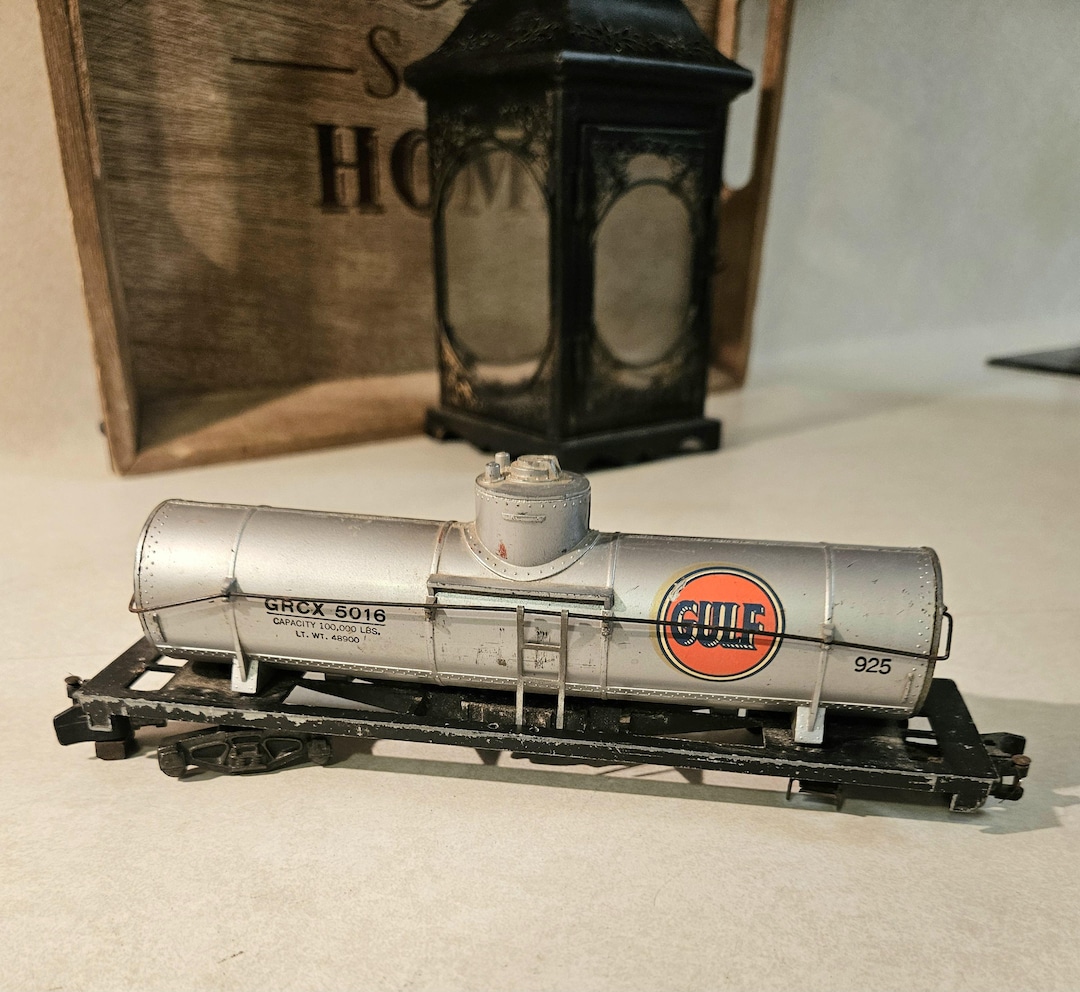 Vintage 1950s Lionel O Gauge GULF Tank Car, Collectible Train No 925 - Etsy
