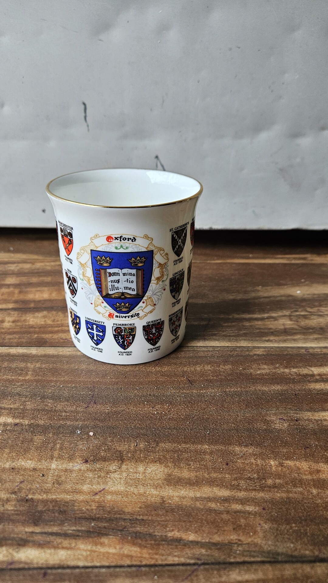 Oxford University Arms of Colleges England Coffee Mug AJL Giftware ...