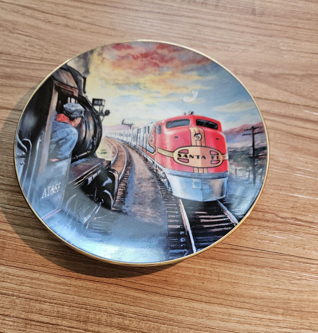 The Santa Fe Super Chief From the Golden Age American Railroads Train ...
