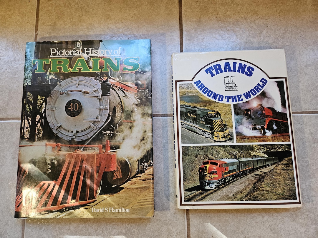 Trains Pictorial History of Trains Book by David S Hamilton and Trains ...
