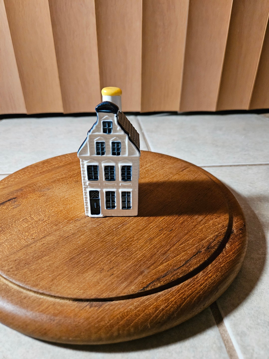 KLM Airlines Porcelain Blue Delft Miniature House Figurine #51 ...