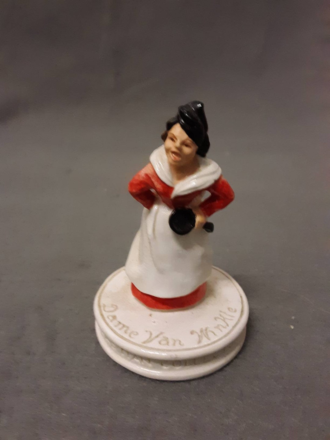 Sebastian Hand Cast and Hand Painted Dame Van Winkle Miniature 1983 ...