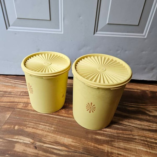 Flour and Sugar Canisters - Etsy