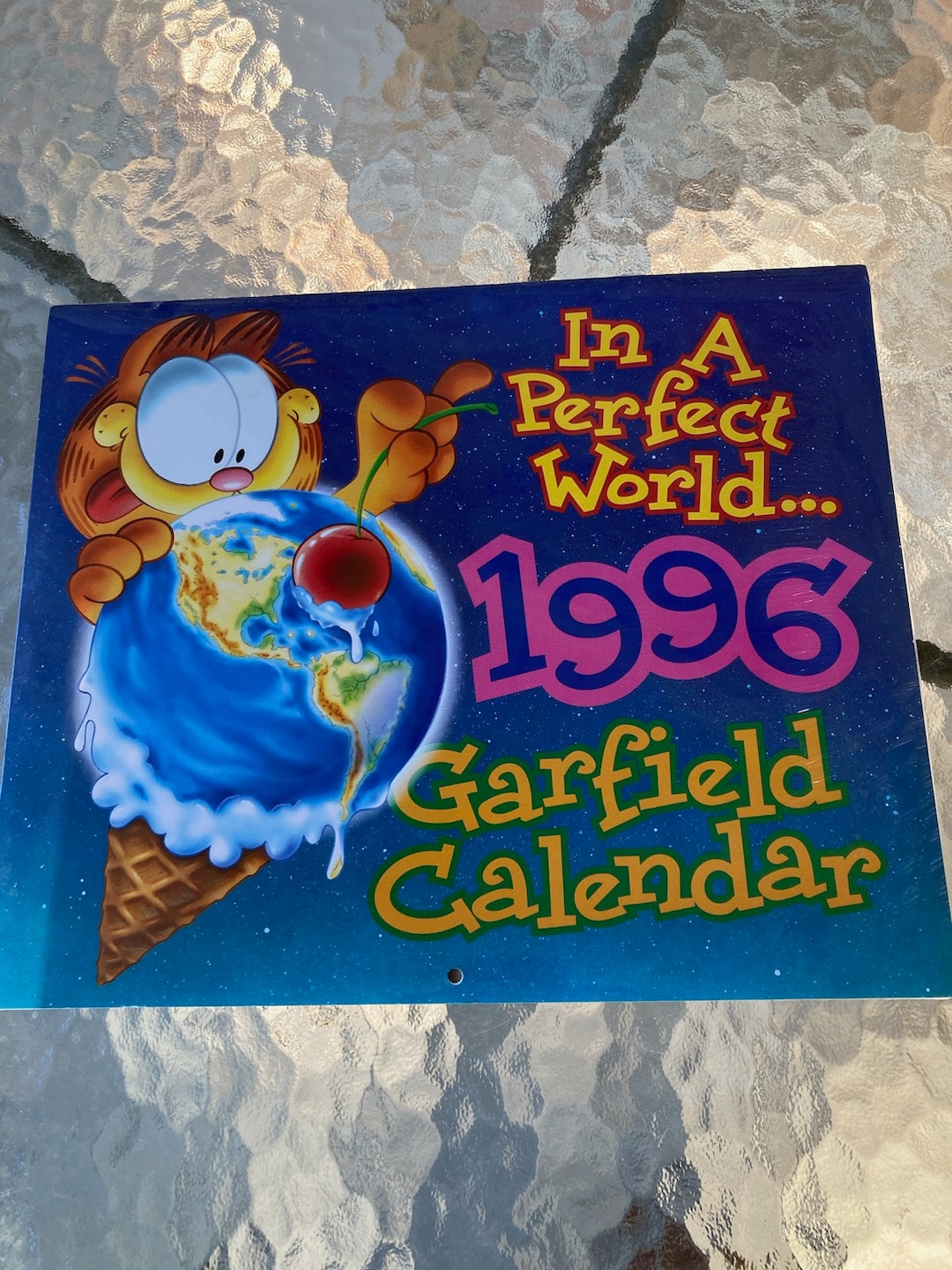 Garfield Colorful Calendar "in A Perfect World... 1996 Garfield ...