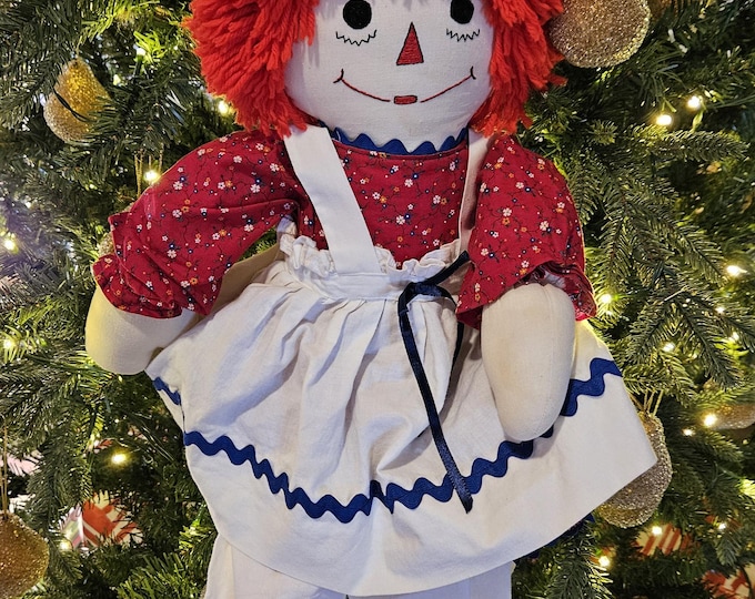 Vintage 1970s Mccalls Sewing Pattern 8078 Raggedy Ann and Andy 36 Inch ...