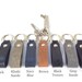 Mens Leather Keychain, Unisex Leather Keychain, Womens Leather Keychain ...