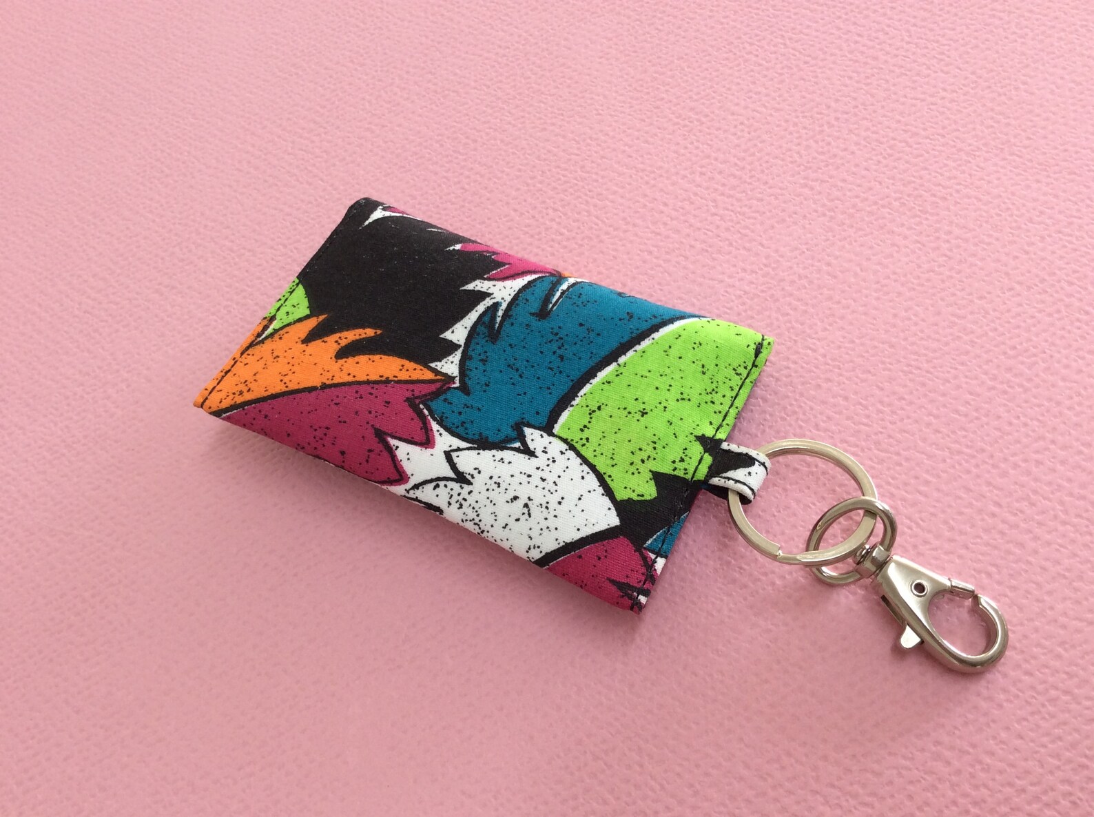 Keychain wallet keychain card holder for women ID card | Etsy