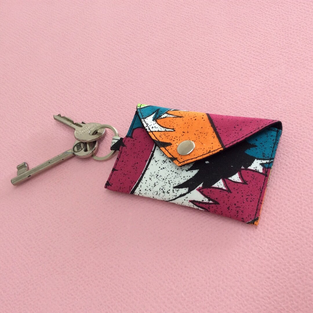Keychain Wallet, Keychain Card Holder for Women, ID Card Wallet ...