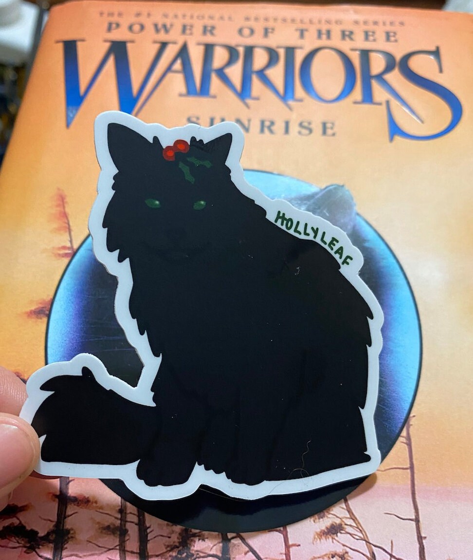Hollyleaf Warrior Cats Sticker MISPRINT - Etsy
