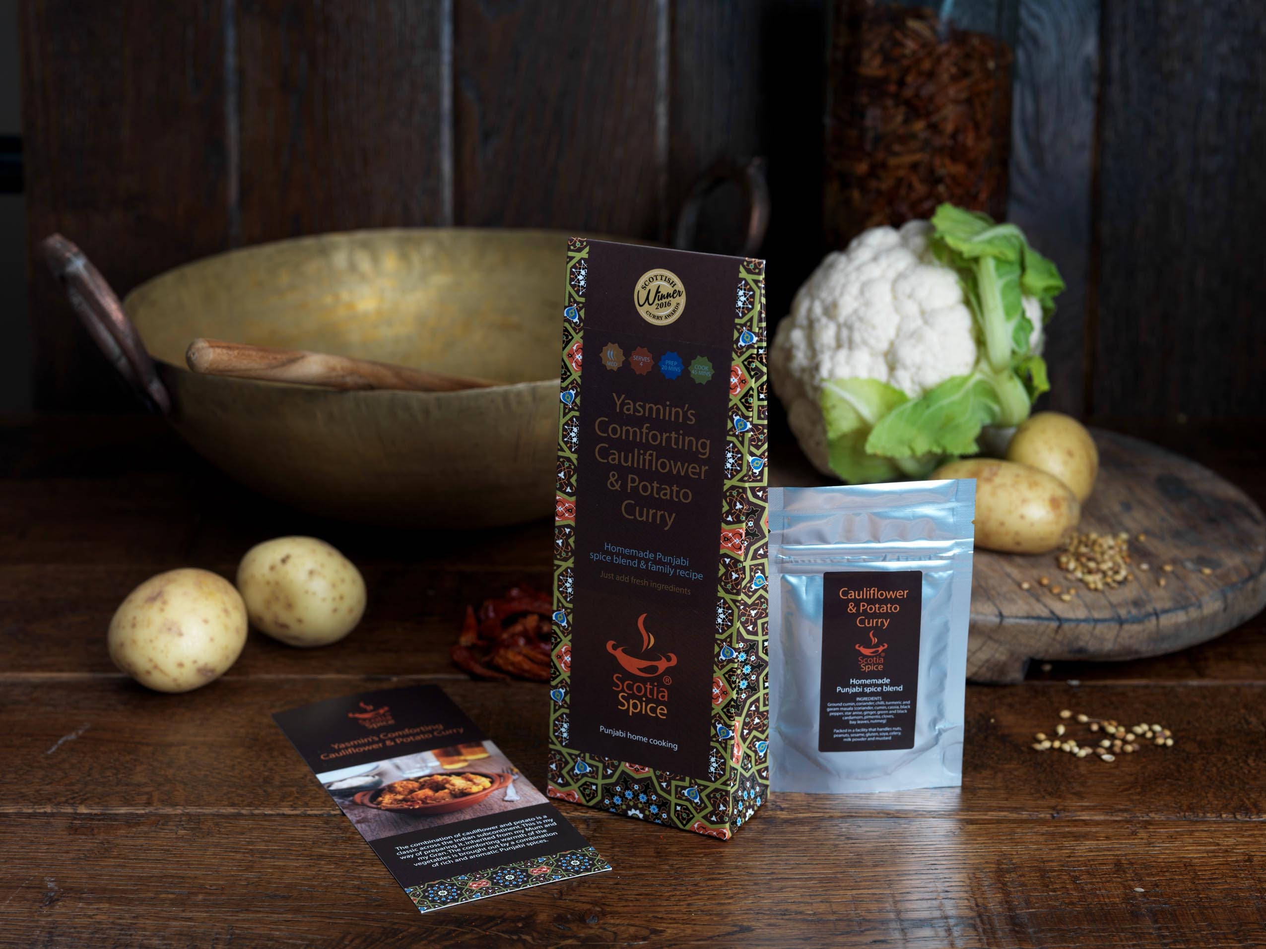 Vegetarian Curry Recipe Kit Gift Pack Curry Lovers - Etsy UK