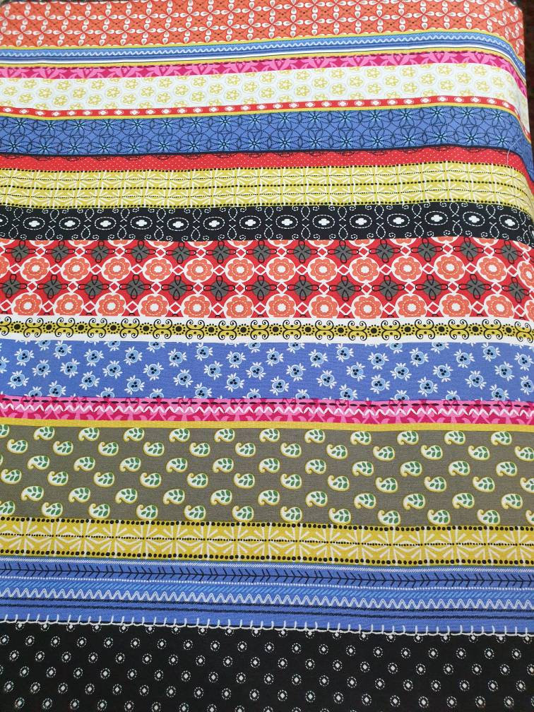 Boarder Fabric - Etsy