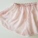 Hand Made Vintage Style Pale Pink Silk Chiffon and Silk Satin Tap Pants ...