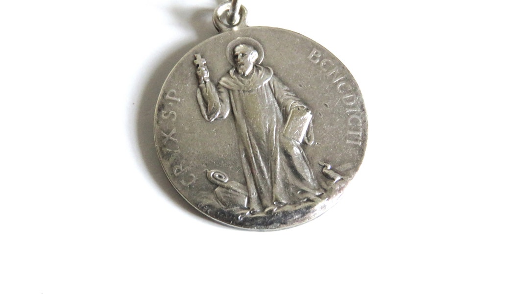 Antique French St Benedict Medal, St Benedict Medal - Etsy