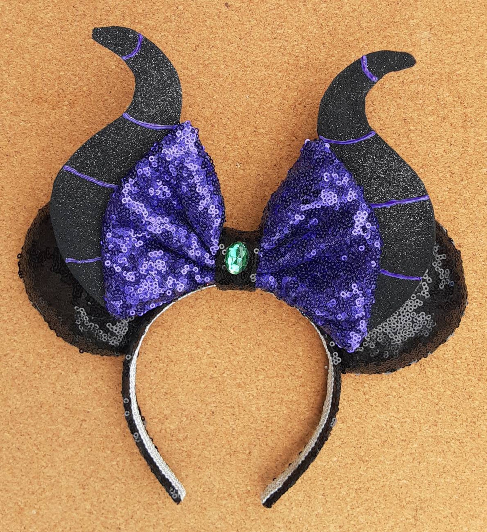 Maleficent Inspired Ears Villains Maleficent Villain Mouse - Etsy