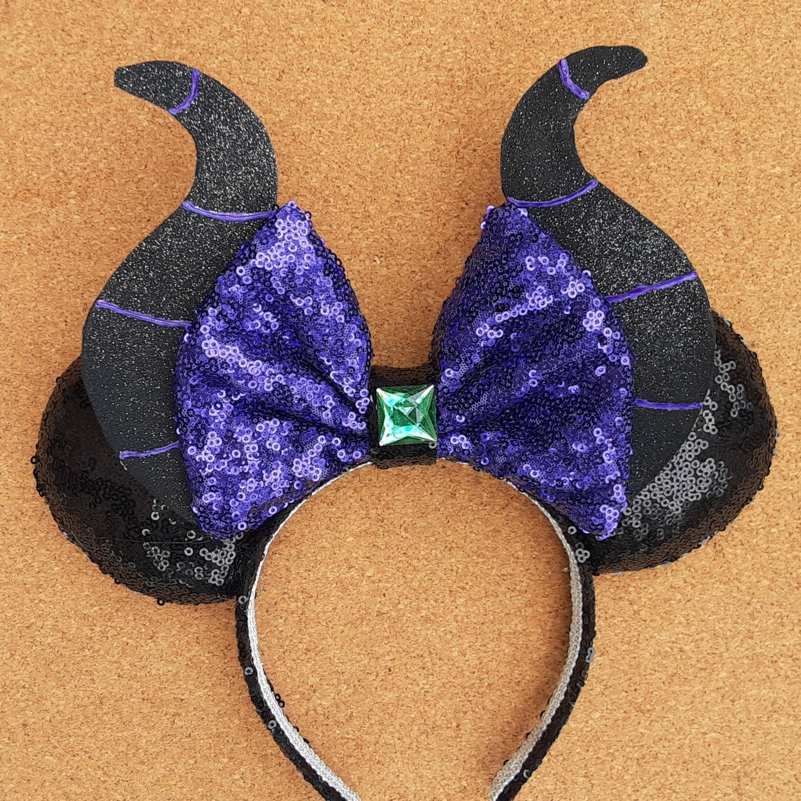 Maleficent Inspired Ears Villains Maleficent Villain Mouse - Etsy