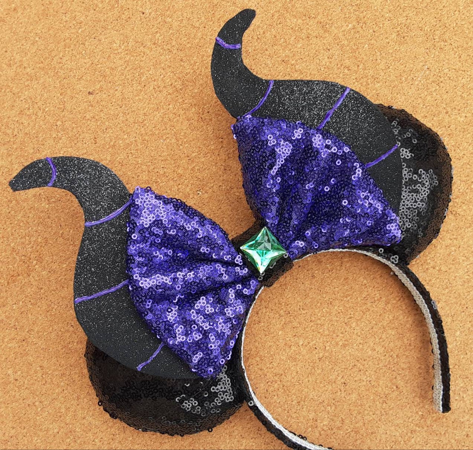 Maleficent Inspired Ears Villains Maleficent Villain Mouse - Etsy