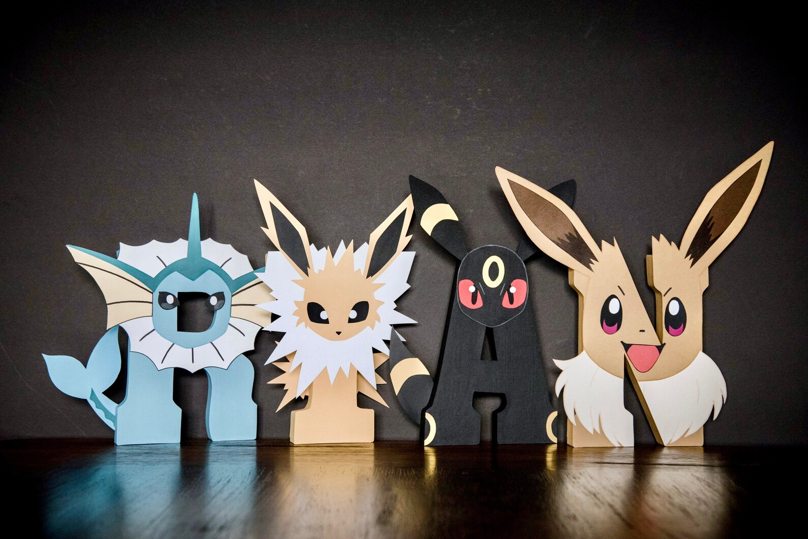 Pokemon WOODEN Letters - Cost is per Letter - Etsy