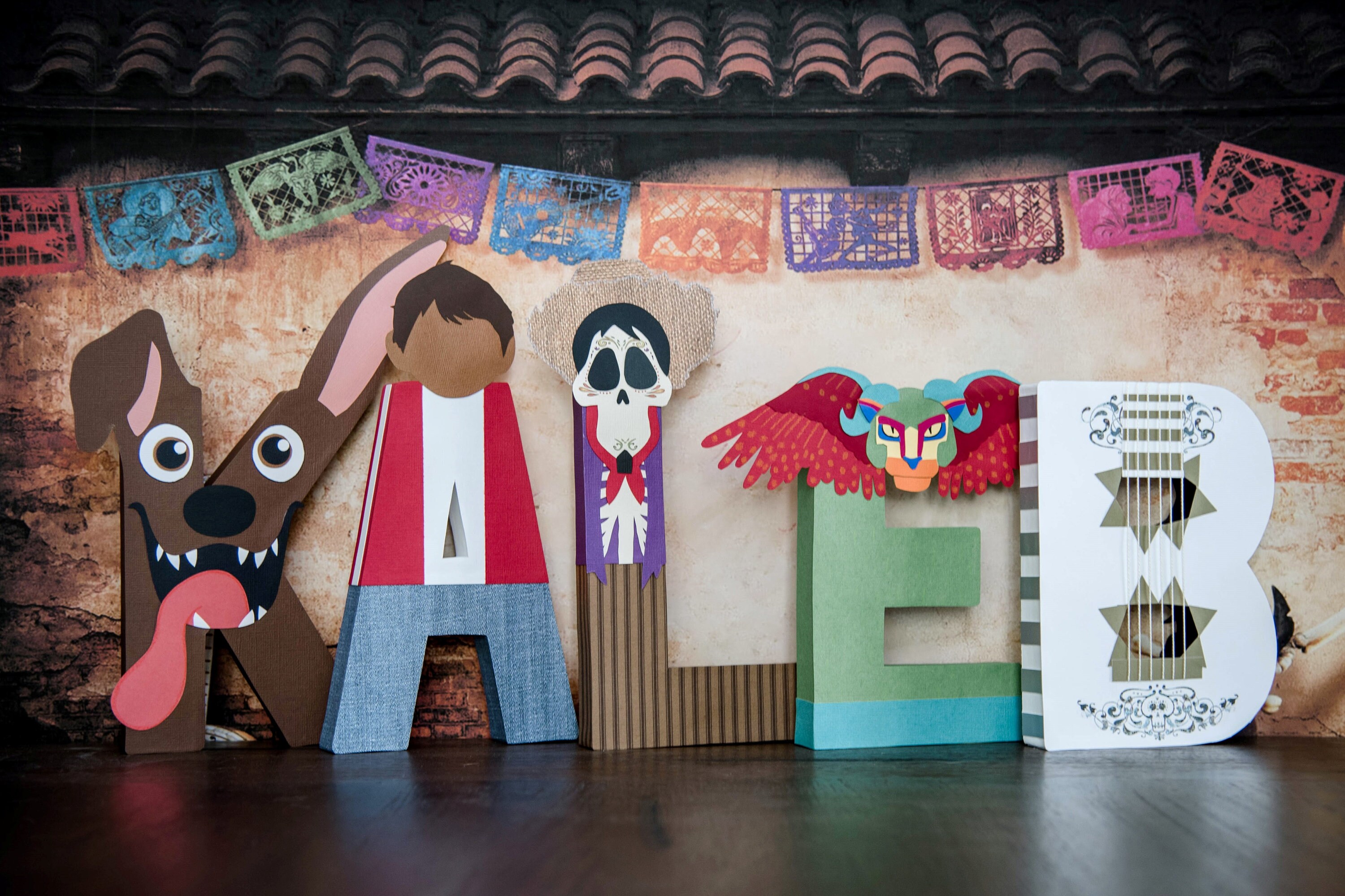 Coco PAPER MACHE Letters Cost is per Letter | Etsy