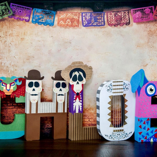 Paper Mache Letters - Etsy