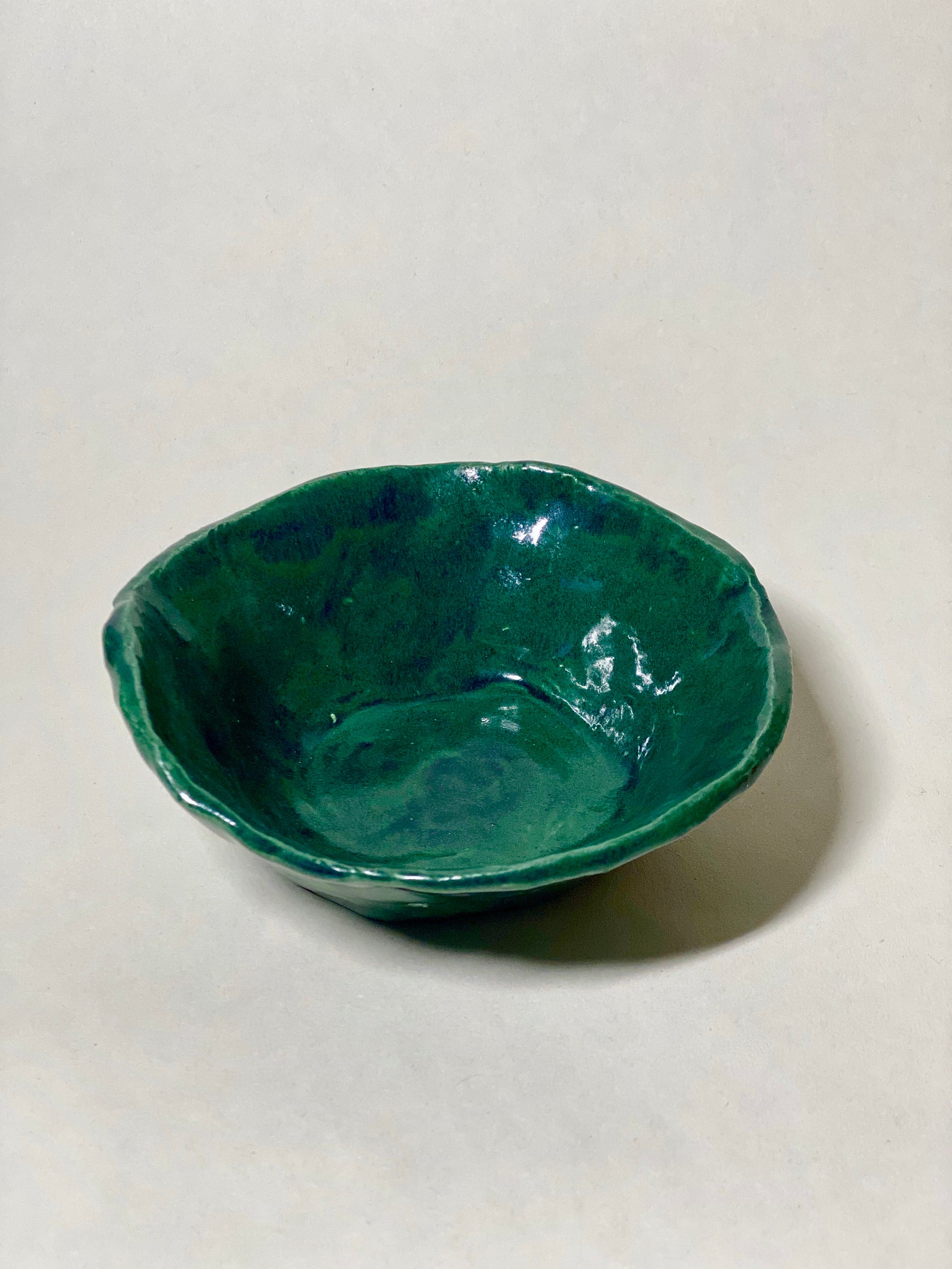 Pequeño tazón verde de la selva tropical - Etsy España