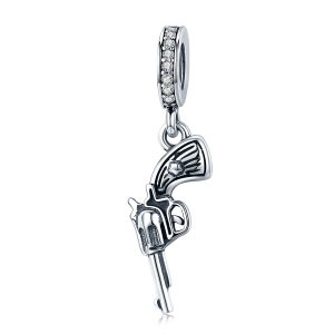 Sterling 925 Silver Charm the Pistol Bead Pendant Fits Pandora - Etsy