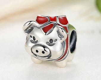 Pandora Pig Charm - Etsy