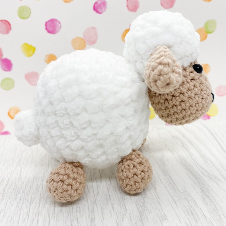 Sheep Crochet Pattern Amigurumi Pattern Farm Animal Baby - Etsy