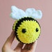 Buzzy Bee Crochet Pattern | Fluffy Amigurumi Bee | Crochet Patterns ...