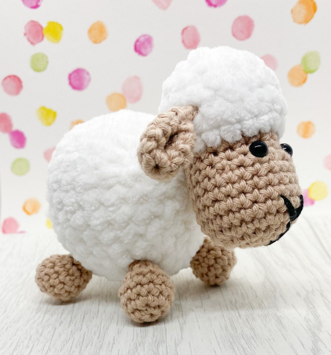 Sheep Crochet Pattern Amigurumi Pattern Farm Animal Baby - Etsy