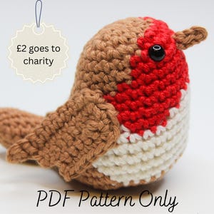 Little Red Robin Crochet Pattern | Amigurumi | Crochet Patterns ...