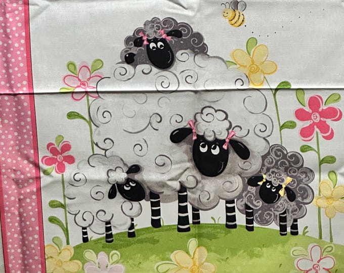 Lal the Lamb Fabric Panel. 36x45. Susybee Creator of the Cutest Animals ...