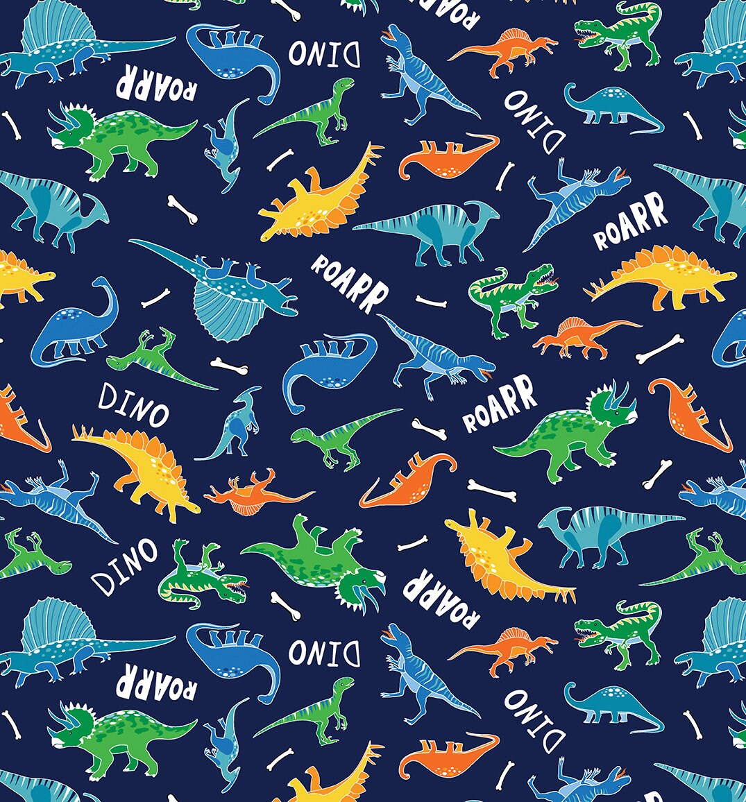 Glow-o-saurus Navy Footprints 45. ROAR I Glow in the Dark Great for Any ...