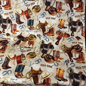 Western Fabric - Etsy