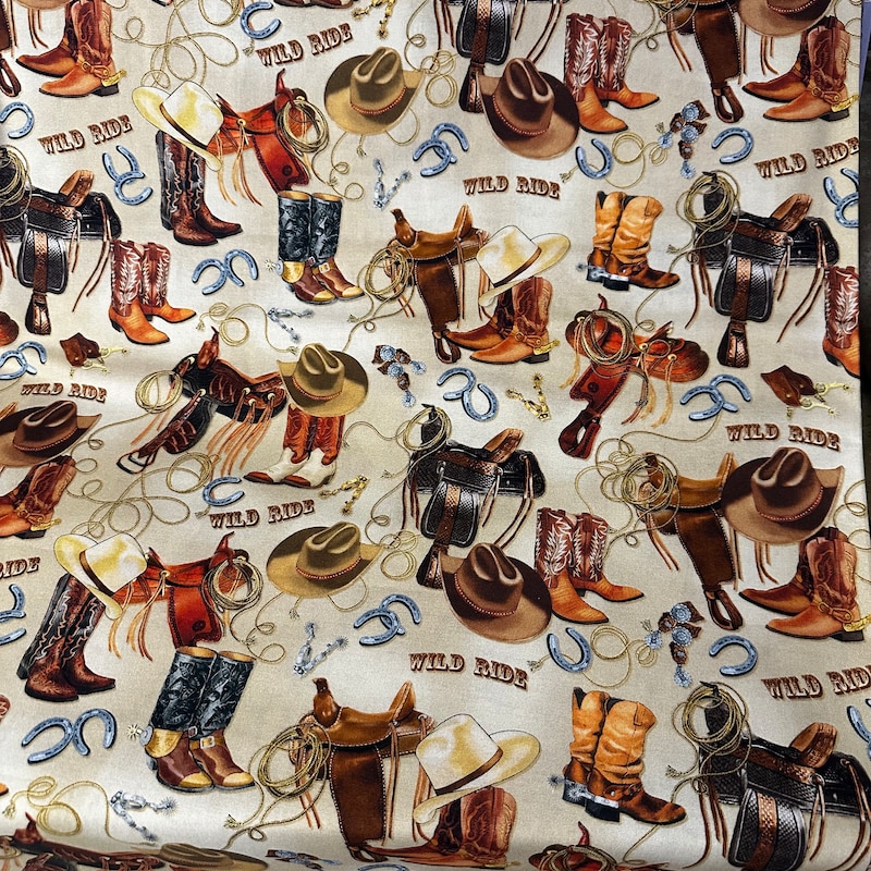 Western Fabric - Etsy