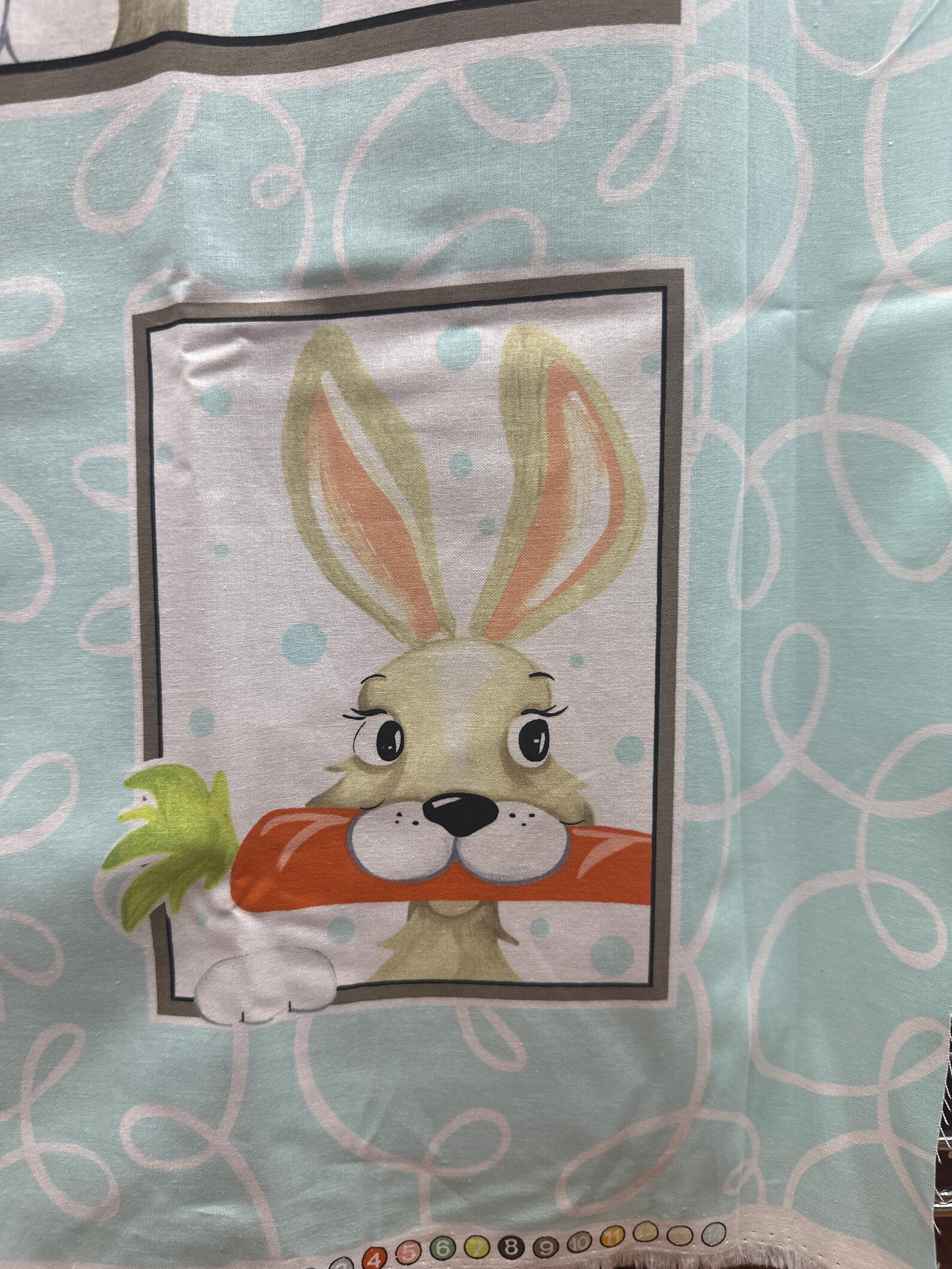 Harold the Hare Fabric Panel. 36x45. Susybee Creator of the Cutest ...