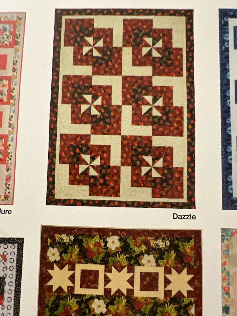 The Magic of 3-yard Quilts by Donna Robertson and Fran Morgan. Amazing ...