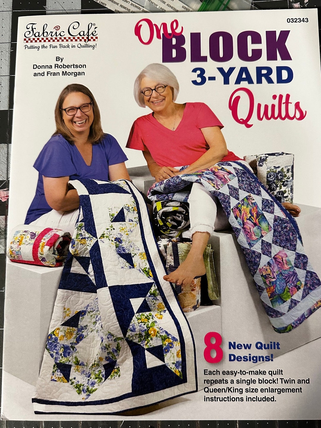 One Block 3-yard Quilt Book by Donna Robertson and Fran Morgan. Amazing ...