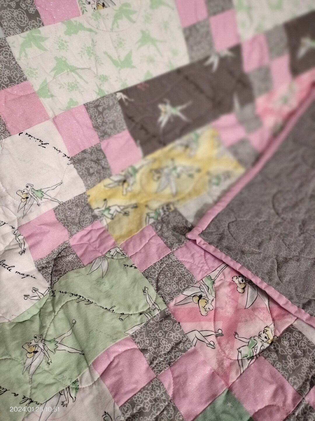Tinkerbell Quilt - Etsy