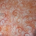 Swirling Splendor Coral 108” Cotton Fabric. Pink/orange Great for ...