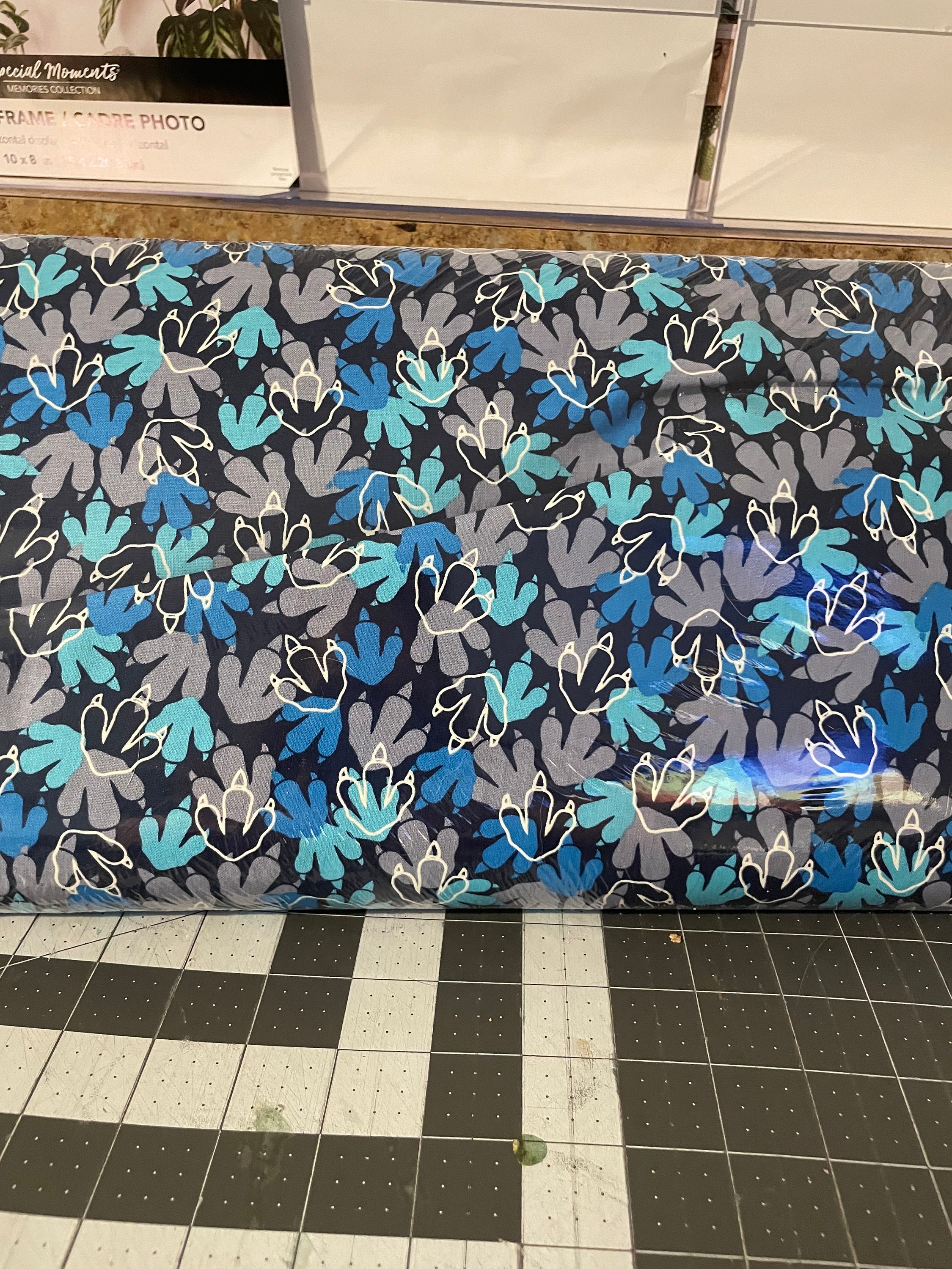 Glow-o-saurus Navy Footprints 45. ROAR I Glow in the Dark Great for Any ...