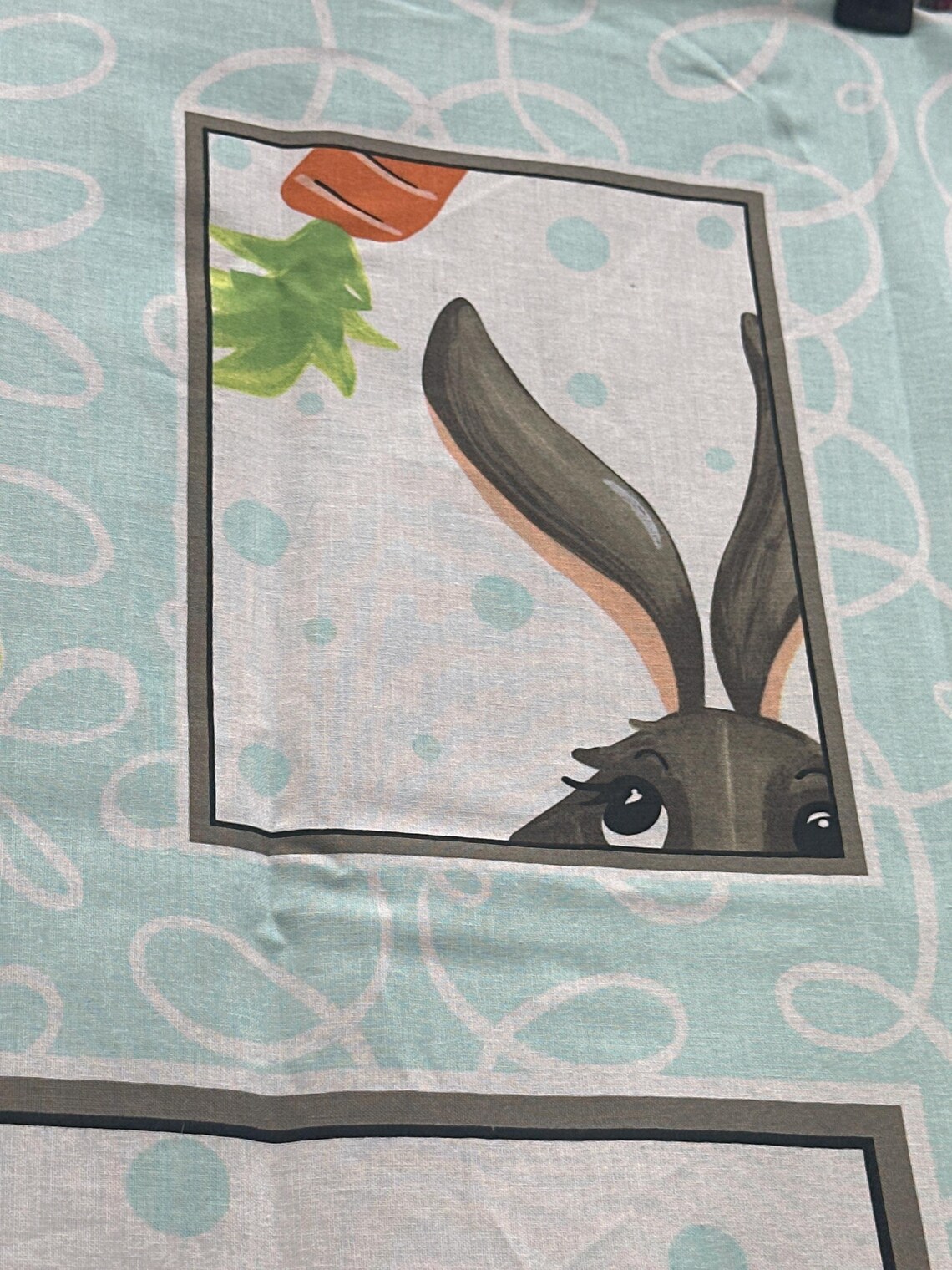 Harold the Hare Fabric Panel. 36x45. Susybee Creator of the Cutest ...
