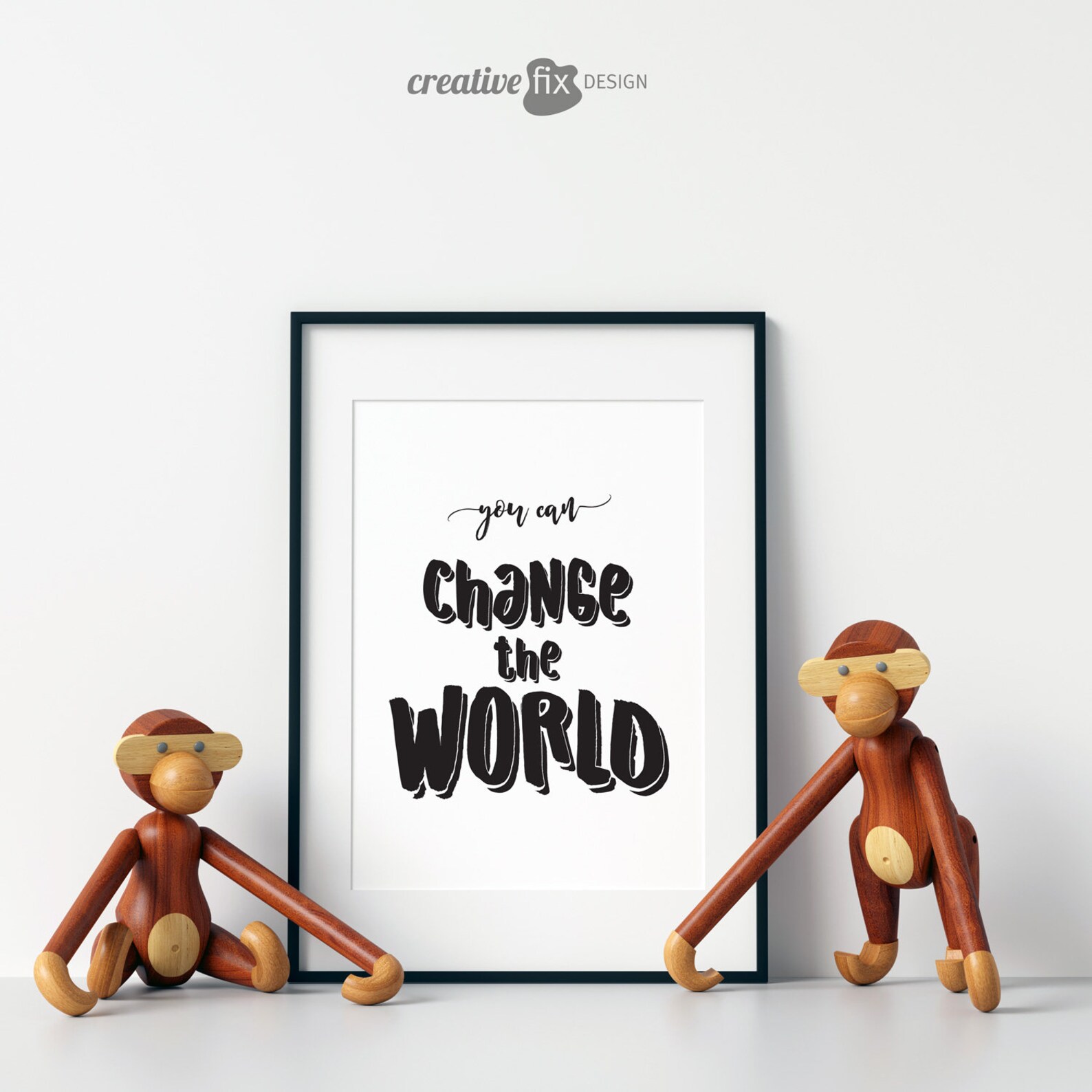 You Can Change the World Printable Wall Art. Inspirational - Etsy