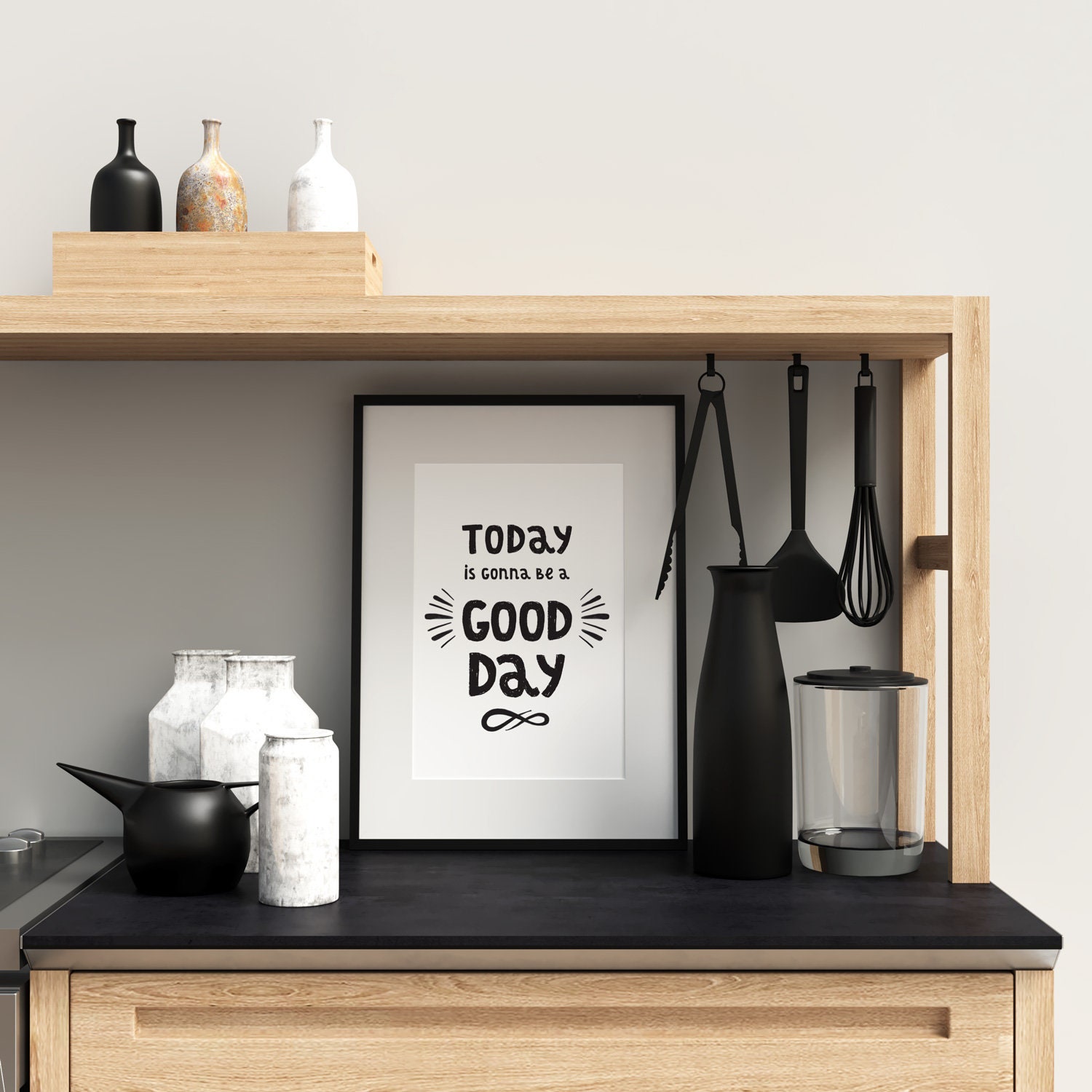 Today is Gonna Be a GOOD Day Printable Wall Art. - Etsy