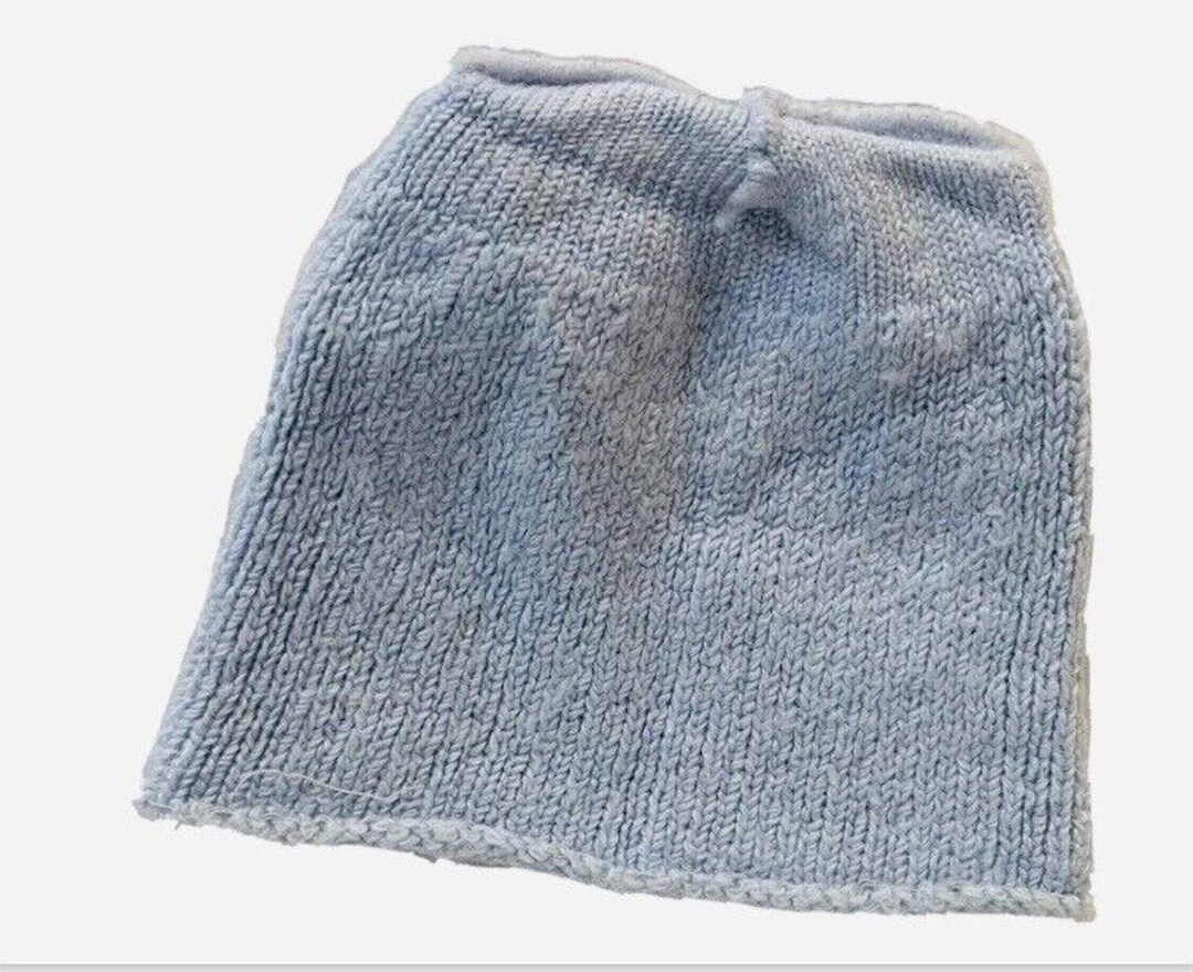 Infant Beanie Hat Newborn Baby Blue Toque Stocking Cap Warm Head Soft ...