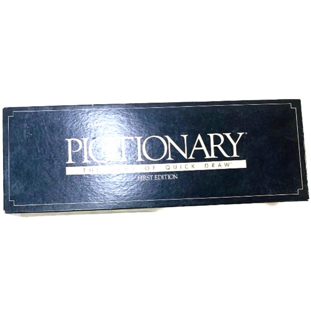 Pictionary First Edition 1985 Board Game of Quick Draw Vintage Classic ...
