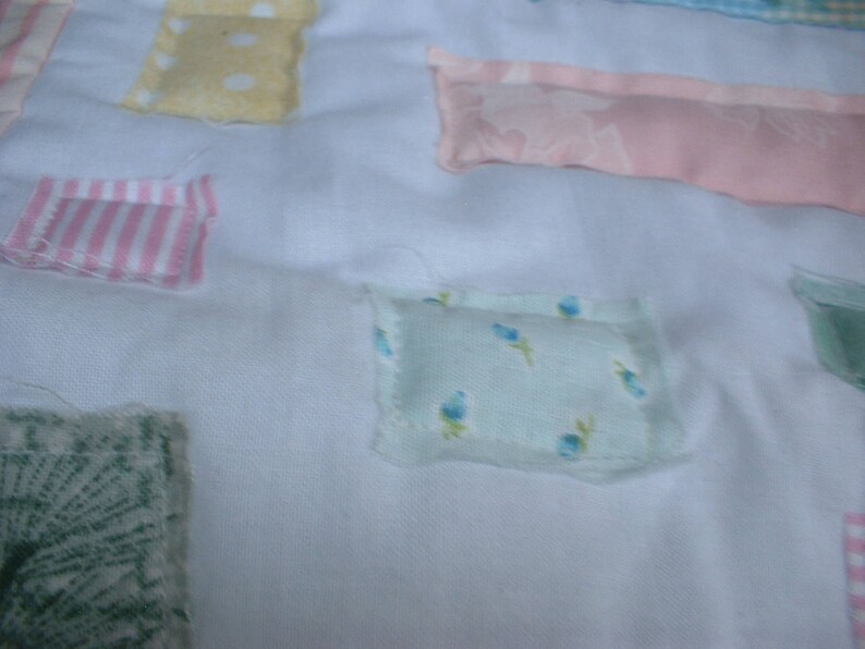 Small Pink Ticker Tape Baby or Wall Quilt - Etsy