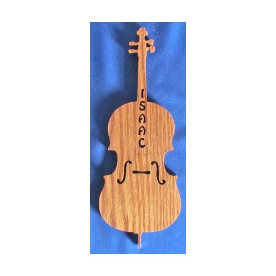Personalized Hand Cut Oak Cello - Great for Room Door, Wall or Locker ...