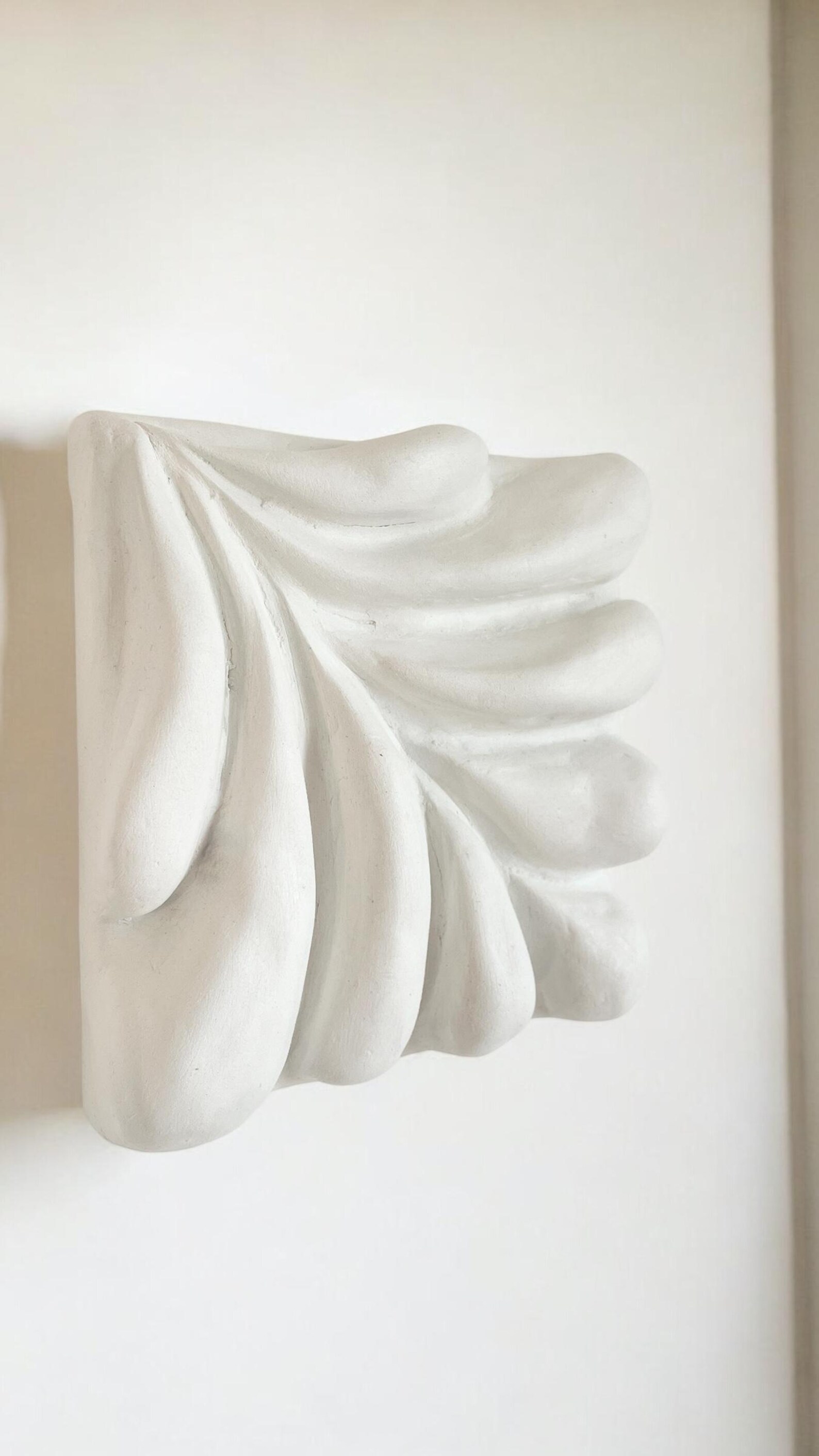 3D Clay Art on Canvas – Textured Modern Sculpture Wall Decor – Unique ...