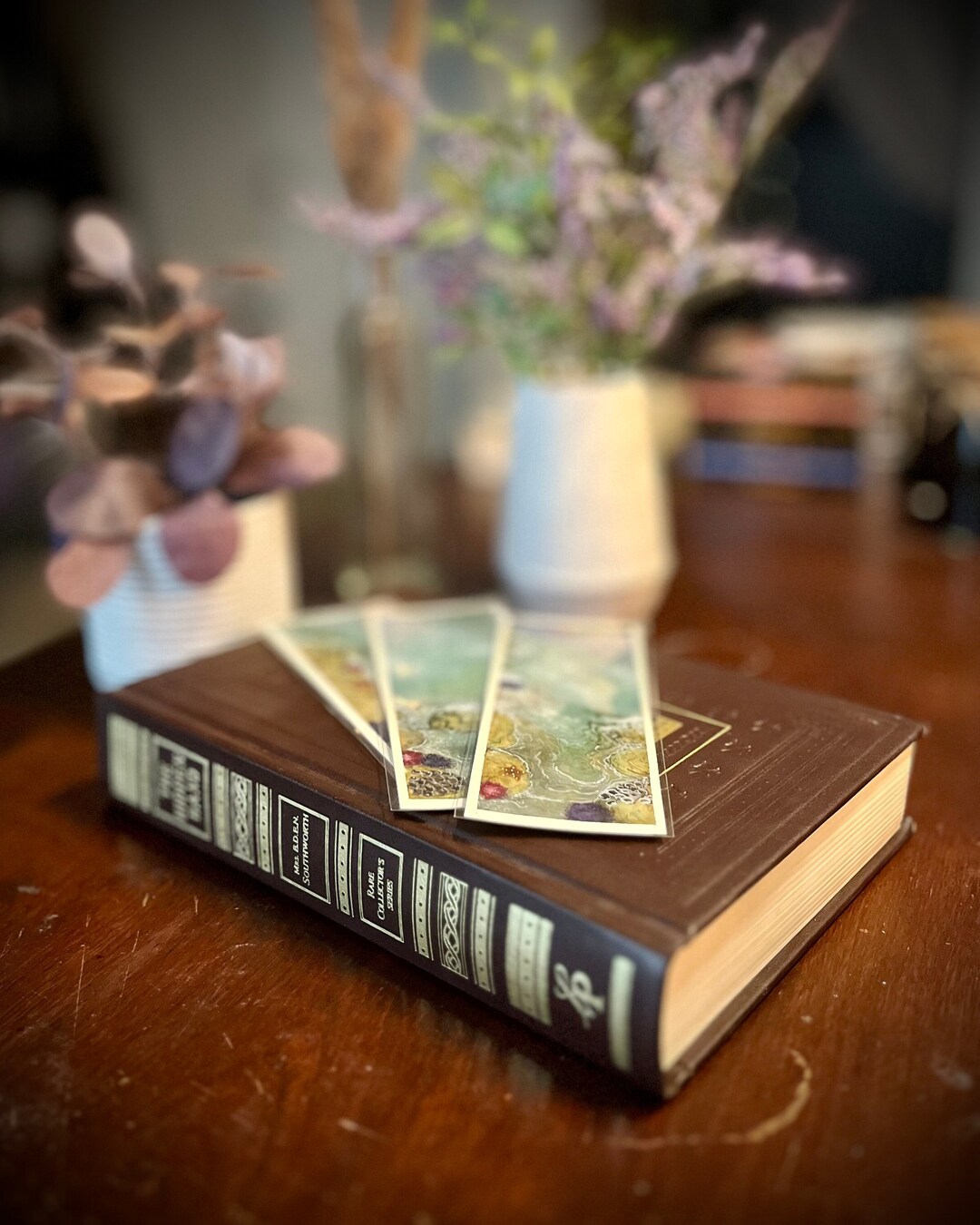 Bookmark | “saltmarshes & Tidewaters” | Hand-painted Watercolor on ...