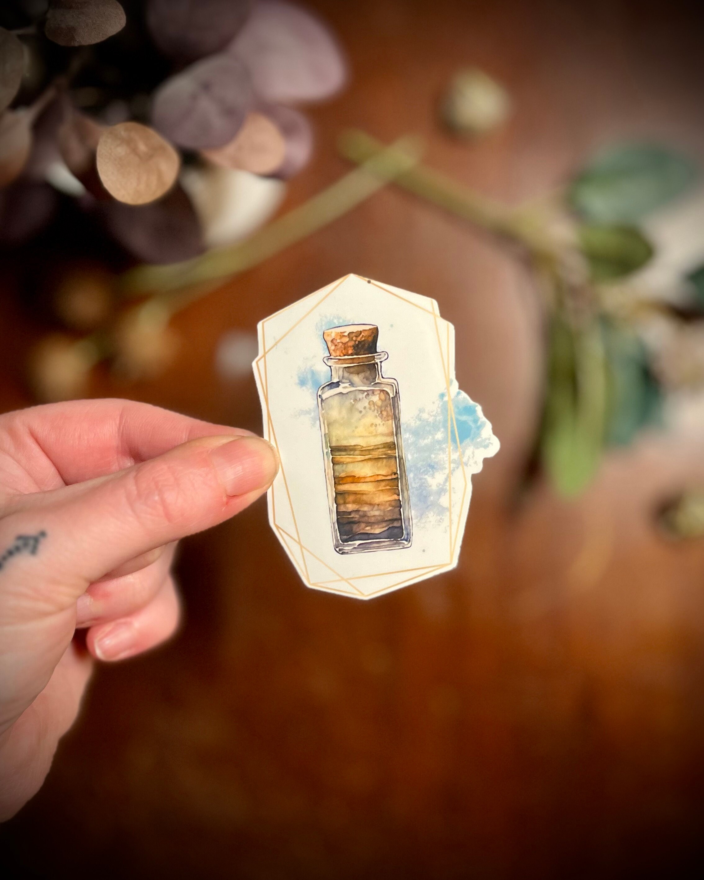 Potion potion of Climbing Hand-made Sensory Jar Styled in an Old ...